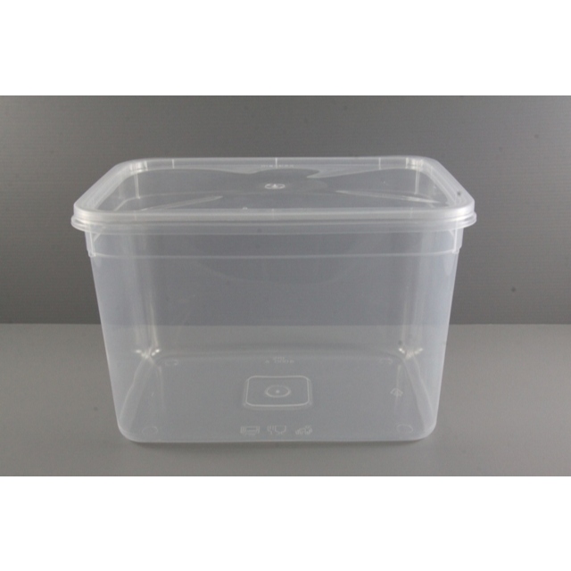 Food Packaging For Rectangular Plastic Containers from 500ml - 3000ml ...