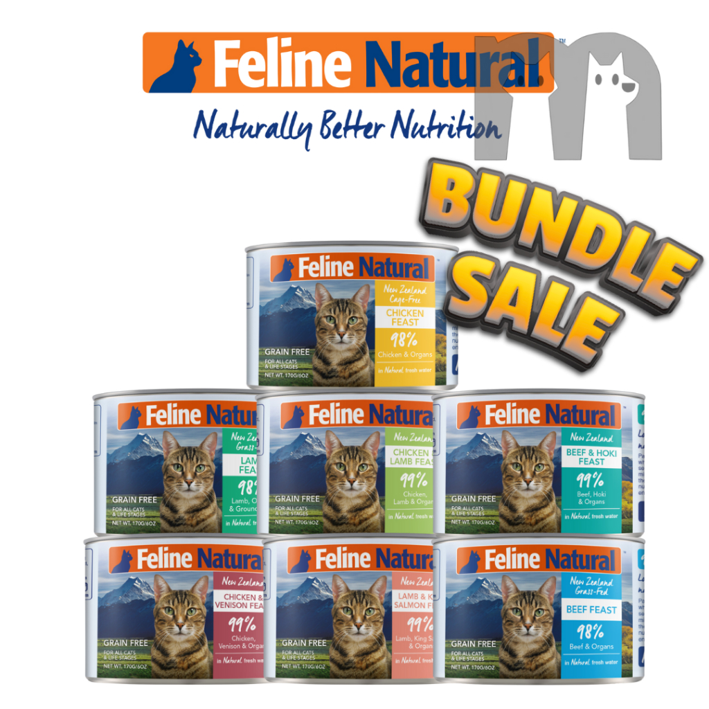 【Mi Pet Lover】🔥Bundle Deal🔥 170g Feline Natural Canned Cat Food Cat Wet ...