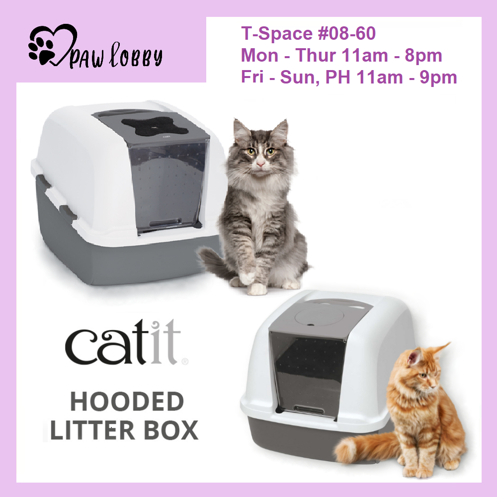 [Ready Stock] Catit Airsift Cat Litter Box Hood Pan Toilet Cat Sand ...