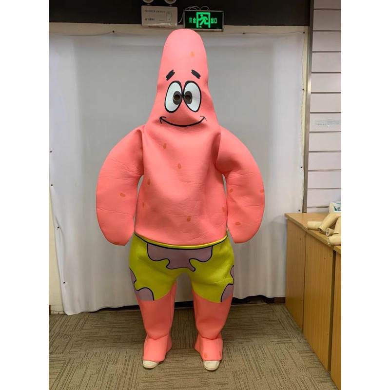 [SG Seller] Patrick Star Cartoon ADULT Costume Mascot Cosplay Halloween ...