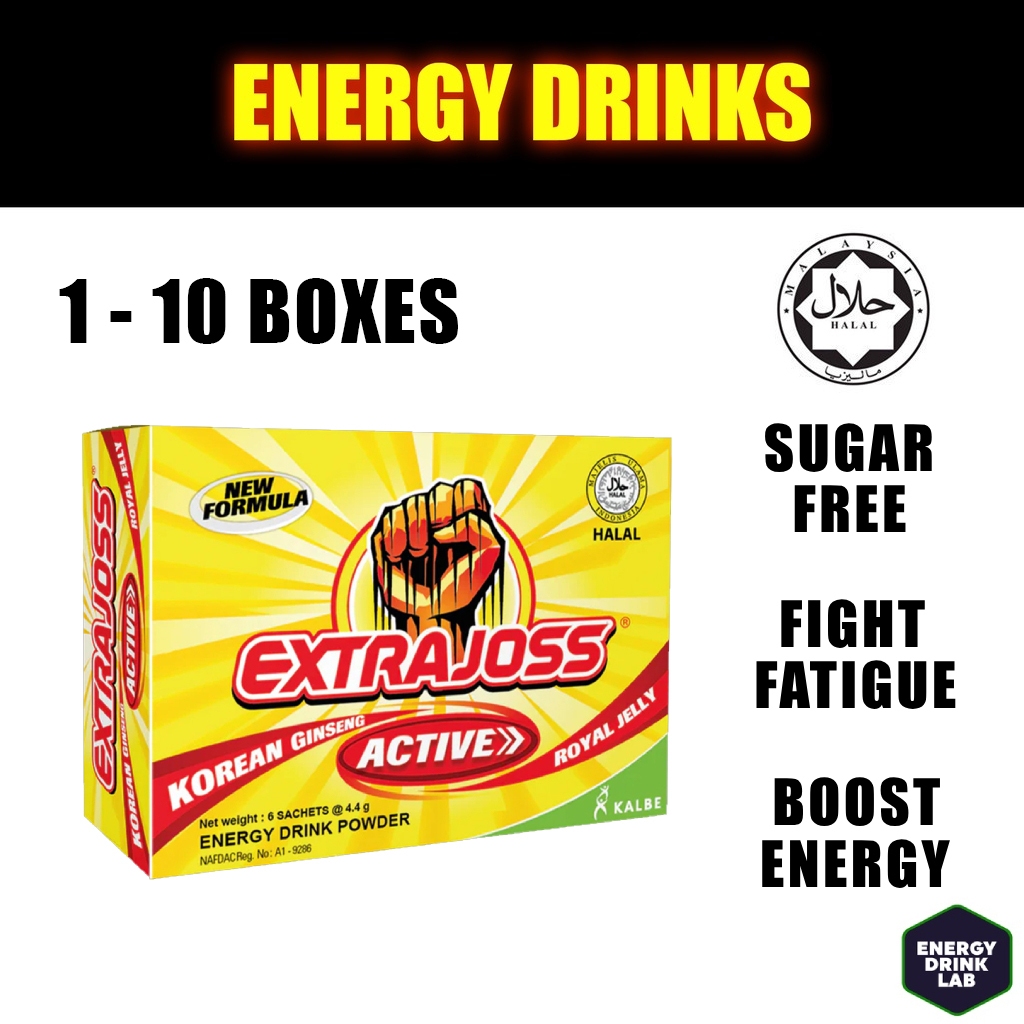 Extra Joss Health Supplement Drink, Sugar Free, Fight Fatigue, Boost ...