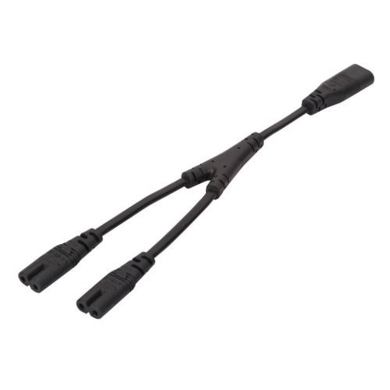 C7 C8 Splitter Cable IEC320 Power Figure 8 Cable 28cm | Shopee Singapore