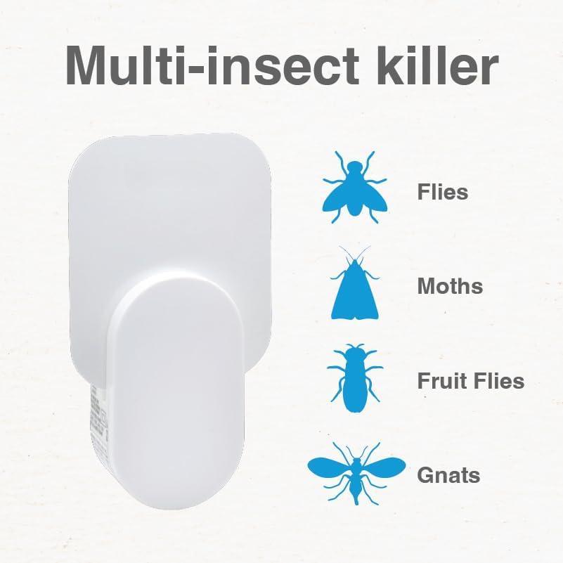 Indoor Plug-In sticky mosquito killer lam, Fruit Flies, Moths, Gnats ...