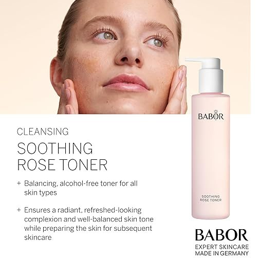 BABOR Soothing Rose Toner (200ml) | 玫瑰舒缓保湿爽肤水 | For Any Skin with Light ...