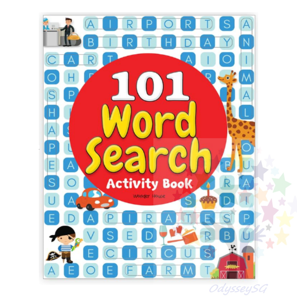 101 Word Search Activity Book: Large print WordSearch Puzzles for kids ...