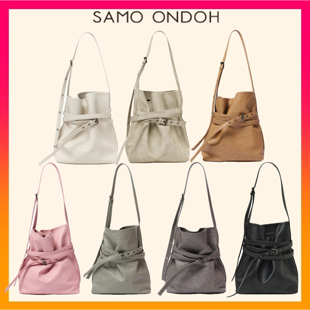 Samo Ondoh Belt Bucket Bag M - 9 Colors (MacBook 16-inch storage) (2025 ...