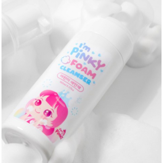 KOREA Pink Princess I'm Pinky Kids Facial Foam Cleanser – Gentle ...