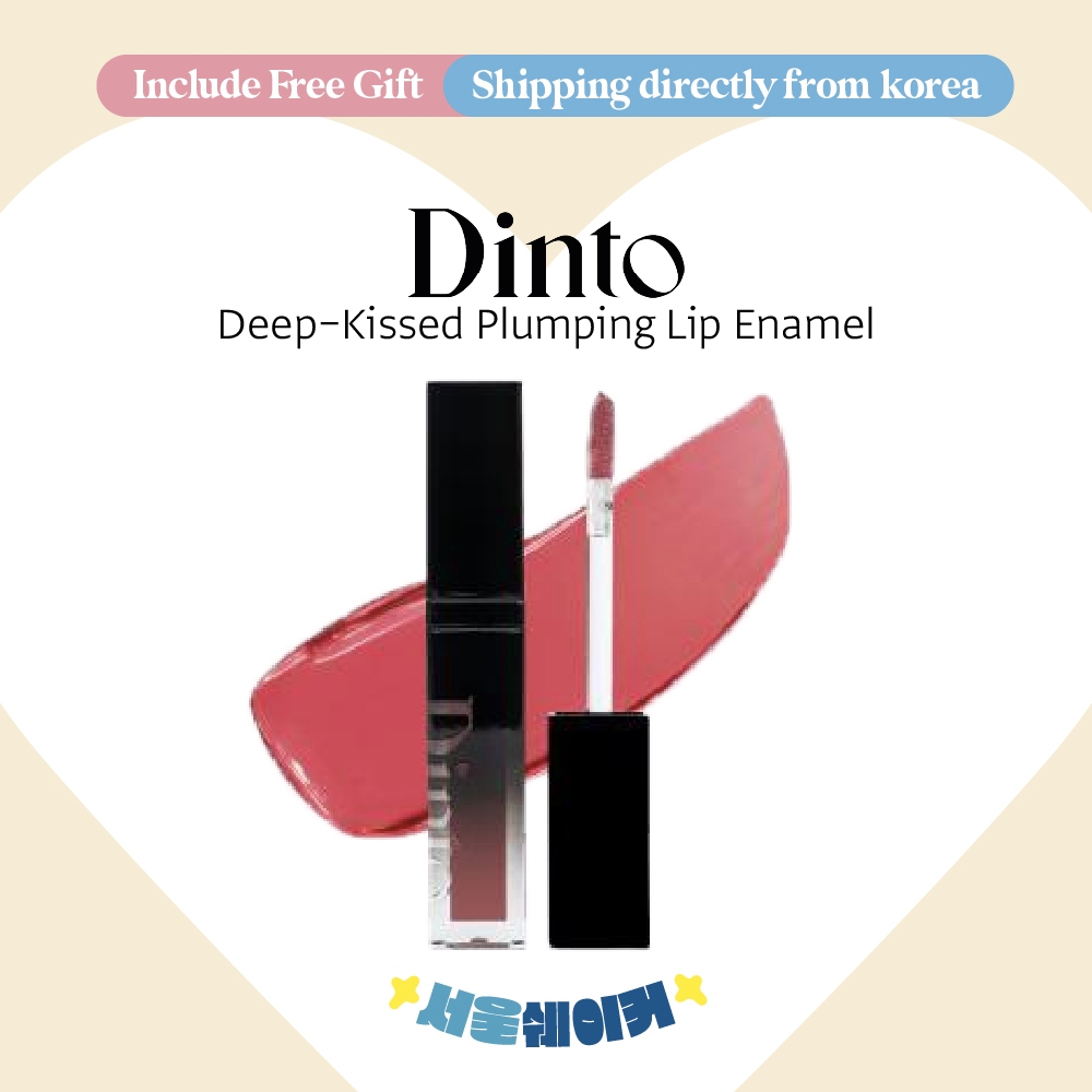 [Dinto] Deep-Kissed Plumping Lip Enamel Tint 4ml (5colors) | Shopee Singapore