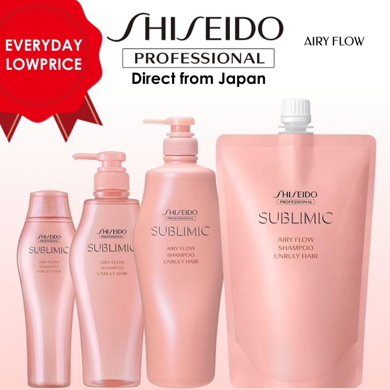 [Direct from Japan] Shiseido Sublimic Airy Flow Shampoo/Treatment/Mask/Oil | Shopee Singapore