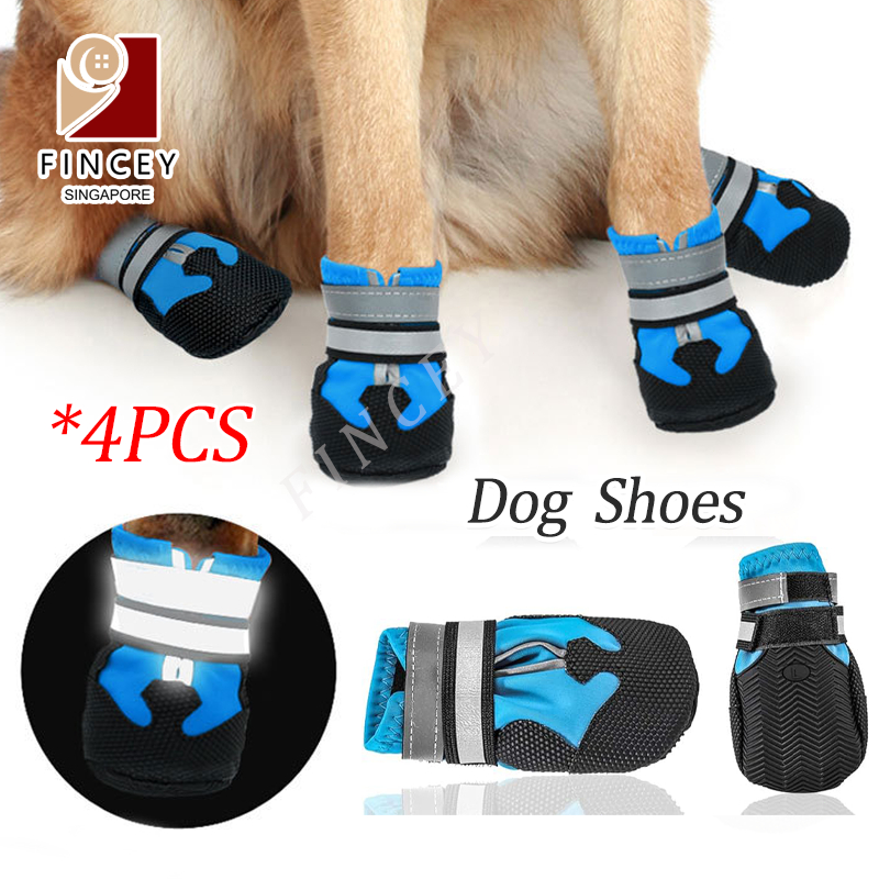 【SG】Waterproof Dog Shoes for Medium and Large Dog Shoe Anti-Slip Dogs ...