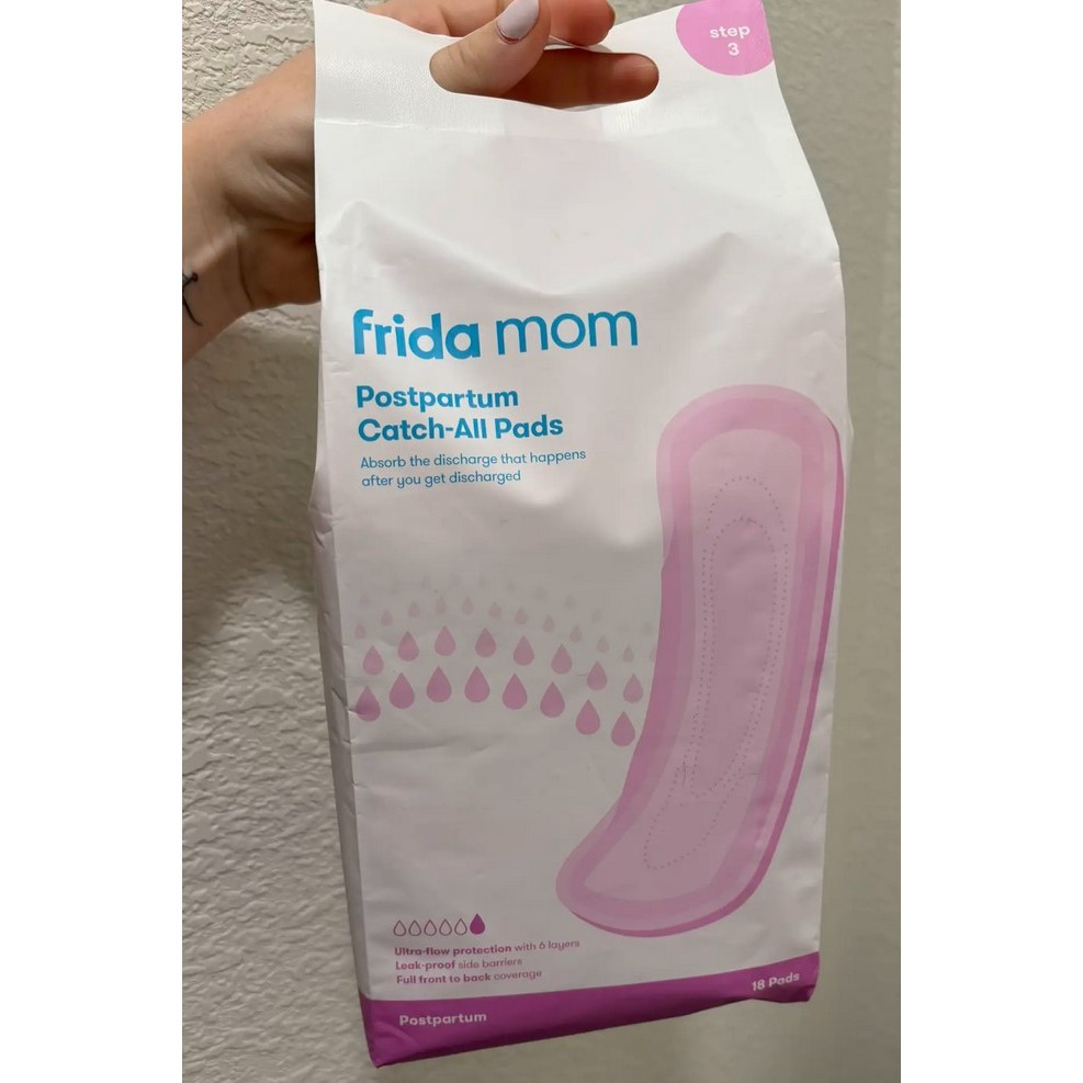 Frida Mom Postpartum Pads, Leak Proof Feminine Care Maxi Pads, 6 Layers ...