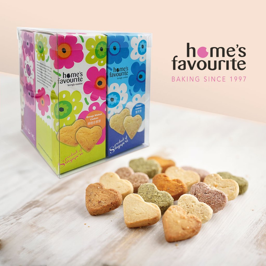 [Home's Favourite] Fantastic Four Flavour Cookies | Shopee Singapore