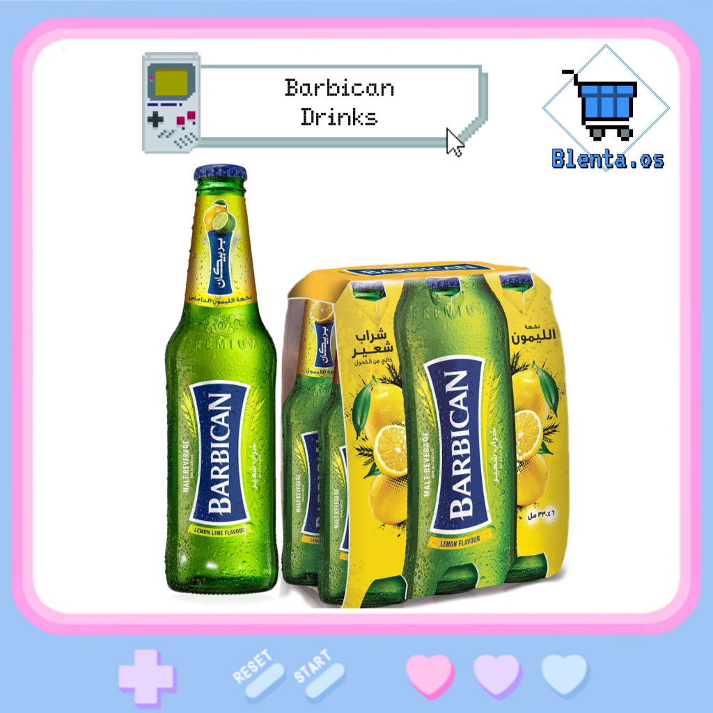 Barbican Lemon Drinks Non-Alcohol Malt Beverage 330ml x 6bottles🔥SG ...