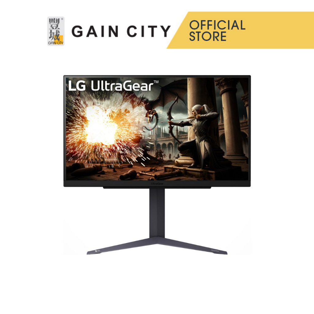 Lg Ultragear 27" Qhd Gaming Monitor Ips 27gs75q-b | 2560x1440 | 300nits ...