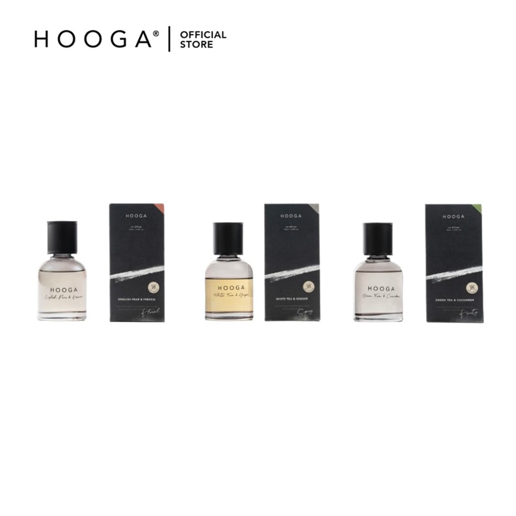 Hooga Black Series Anti-Odour Car Diffuser 150ml | Car Fragrance ...