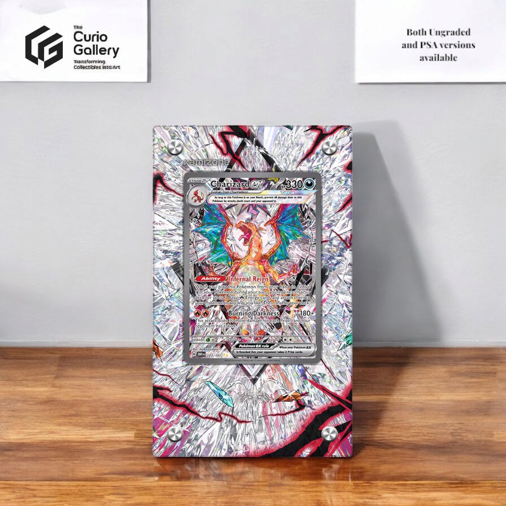 Pokemon TCG Extended Art Frame - Charizard EX #223 Obsidian Flames ...