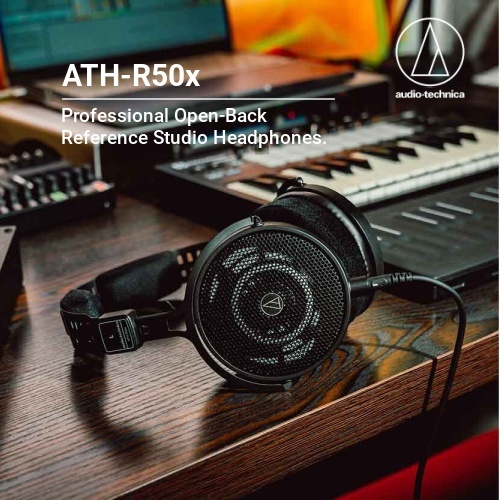 Audio-Technica ATH-R50x/30x Professional Open-Back Reference Headphones ...