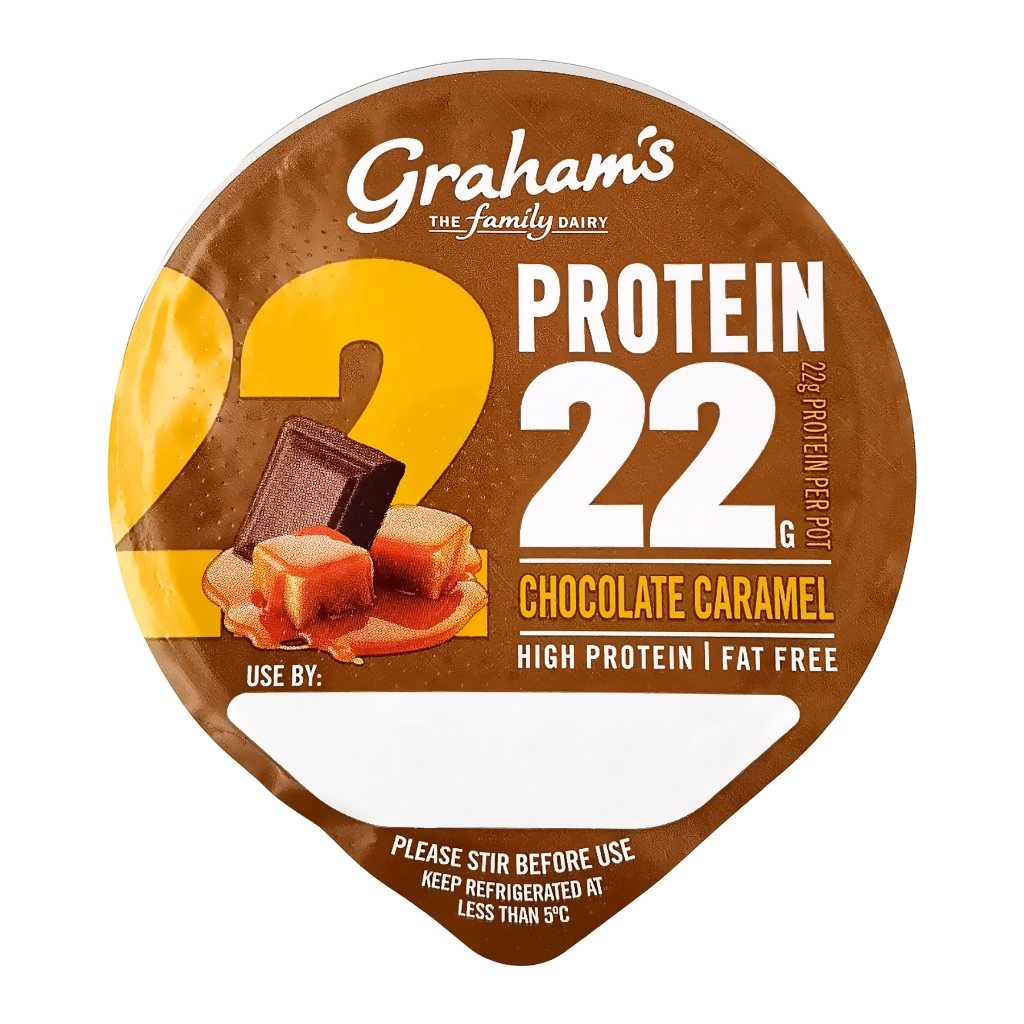 Grahams Family Dairy High Protein 22 Chocolate Caramel Yogurt | Shopee ...
