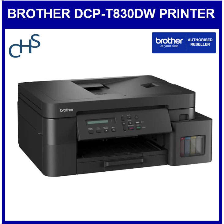 Brother DCP-T830DW Ink Tank Print Scan Copy All In One Printer Auto 2 ...