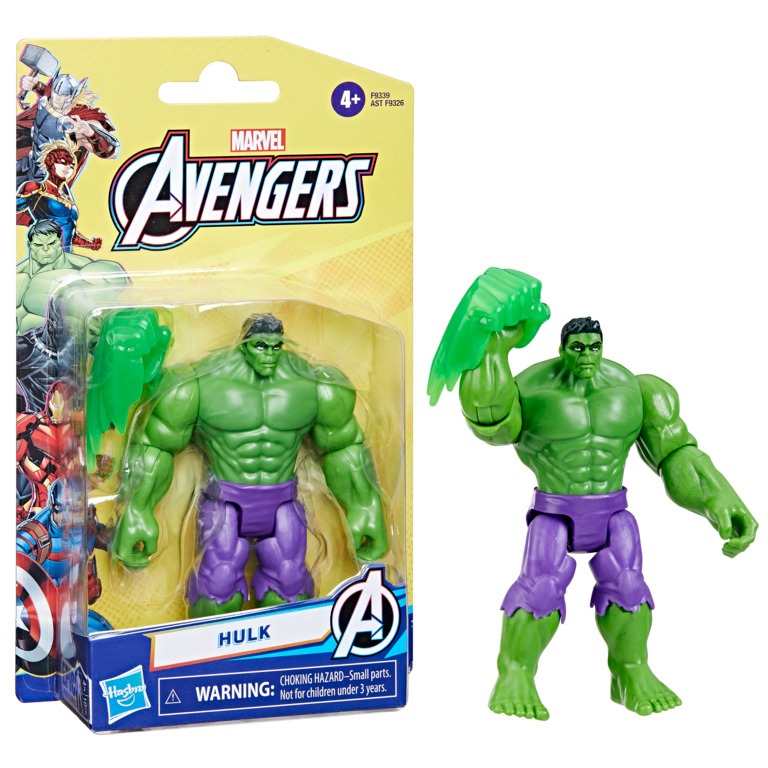 Marvel Avengers Epic Hero Series Hulk Deluxe Action Figure, 4-Inch ...