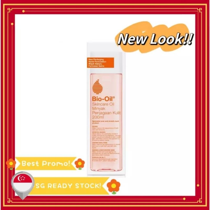 (bundle sales) Bio-Oil Skincare Oil [200ml] (For Scars, Stretch Marks ...