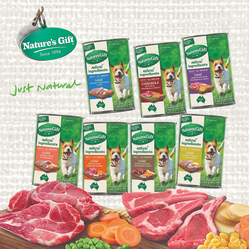 Nature's Gift meal Time dog Can food 700g( 12cans Per Carton) | Shopee ...