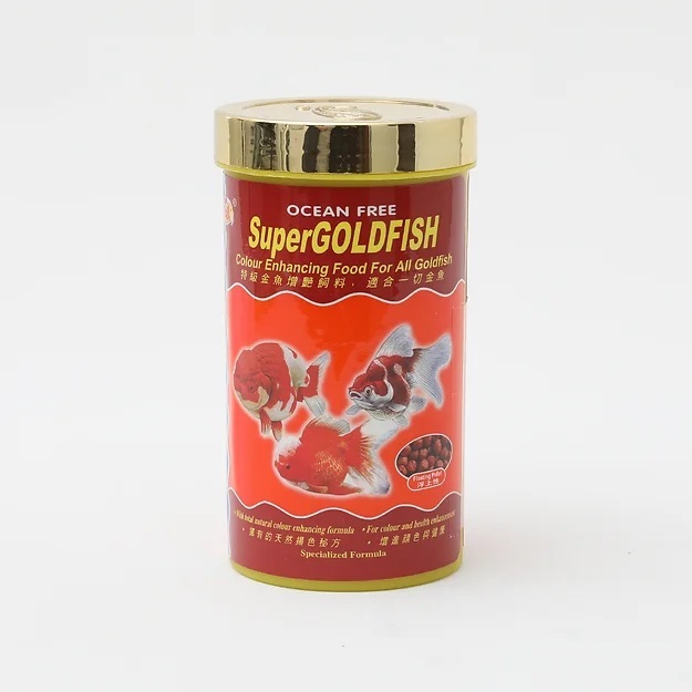 Ocean Free OF SUPER GOLDFISH COLOUR ENHANCER Fish Food | Shopee Singapore