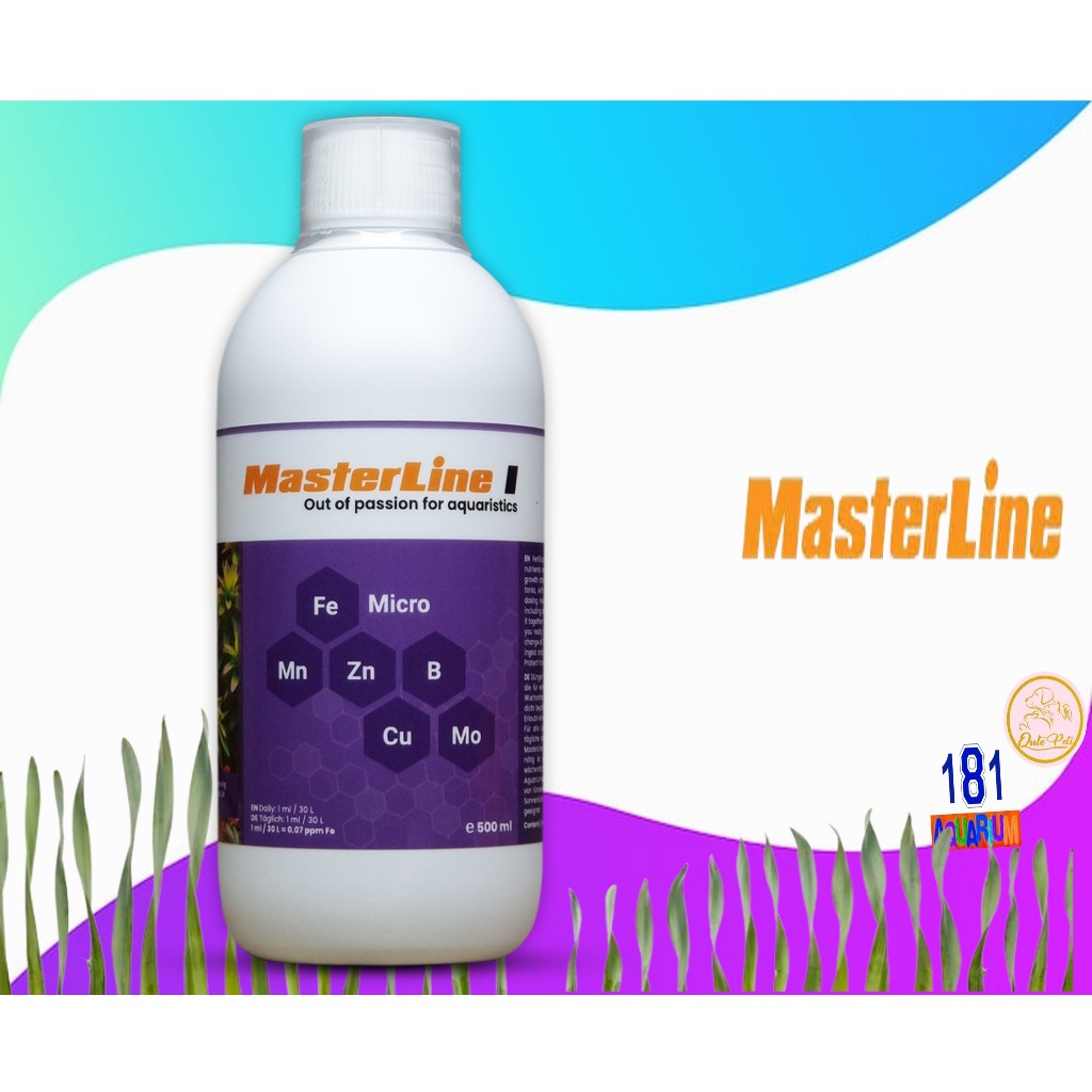 [500ml] MasterLine Micro I | Macro II for Aquarium Use | Shopee Singapore