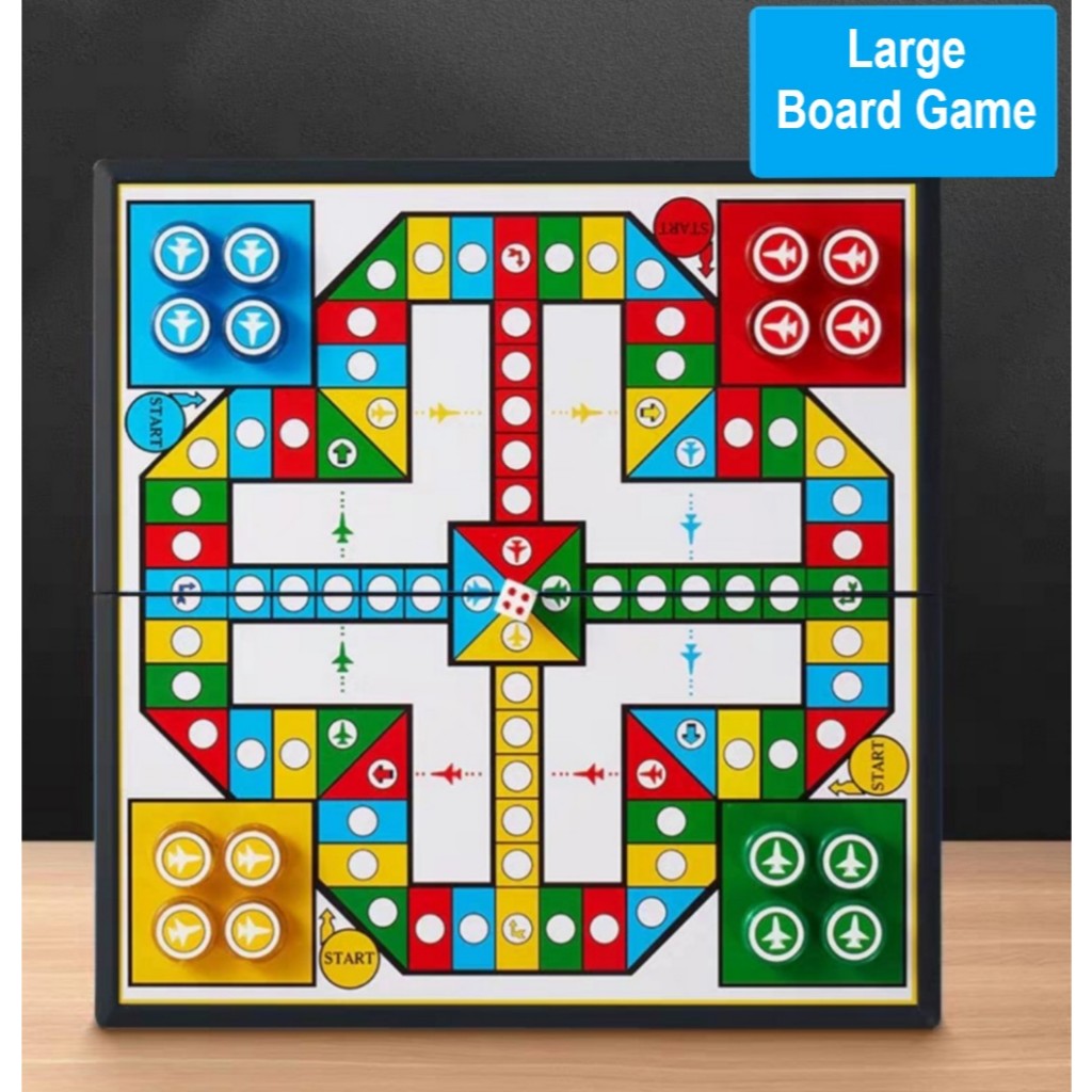 (SG Stock) Large Magnetic Aeroplane Flying Chess Board Game | Shopee ...