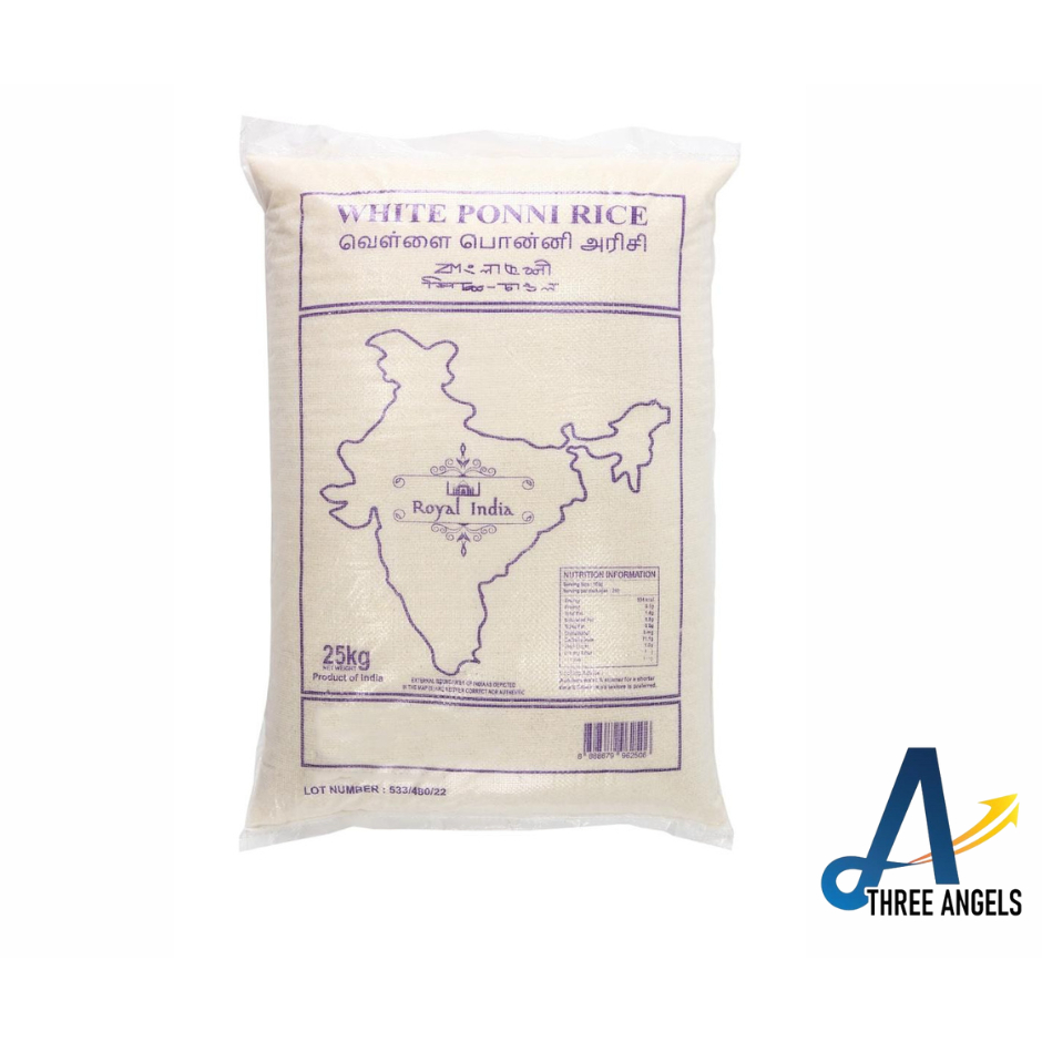 Royal India Ponni Rice 25kg | Shopee Singapore