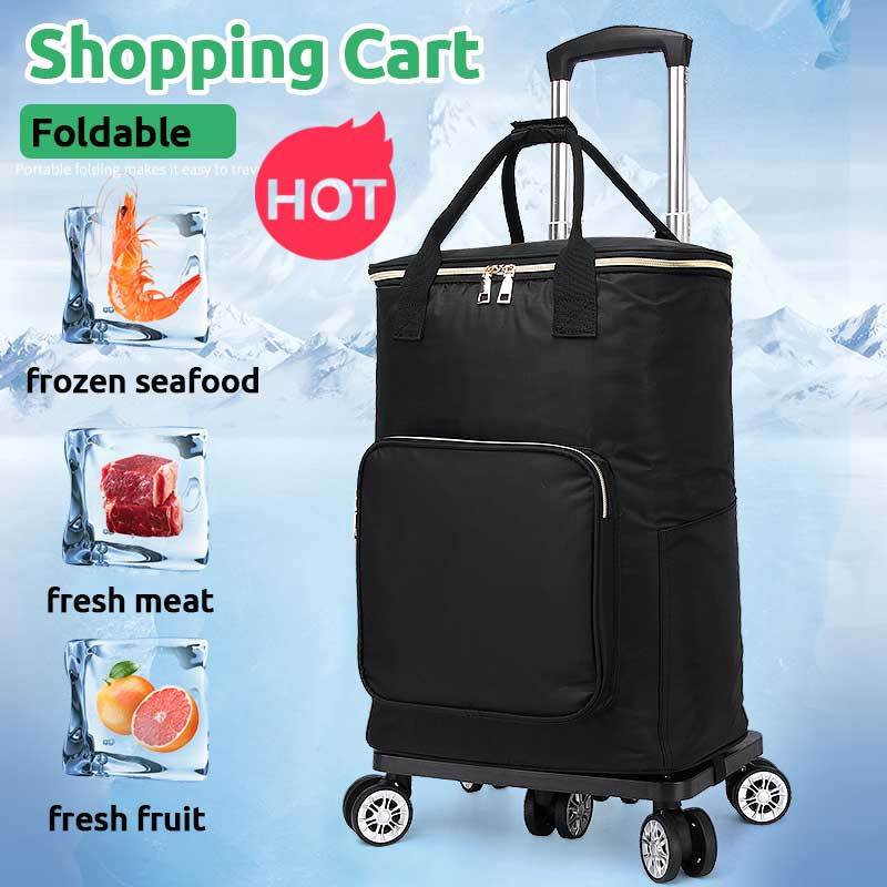 🔥hot~【SG Ready Stock】EmmAmy Retractable folding grocery Personal ...