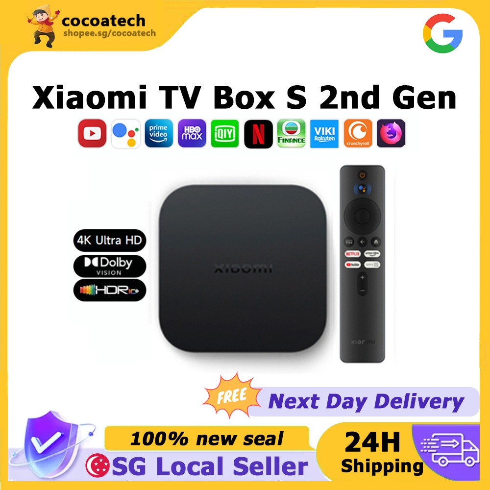 Xiaomi Mi TV Box S 4K 3rd Gen /Xiaomi Mi TV Box S 4K 2nd Gen HDR ...