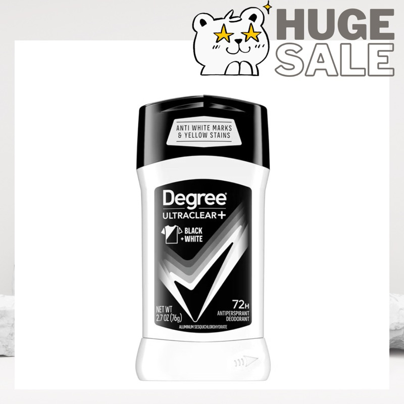 Degree Men Ultra Clear Black Plus White Antiperspirant Deodorant 76G ...