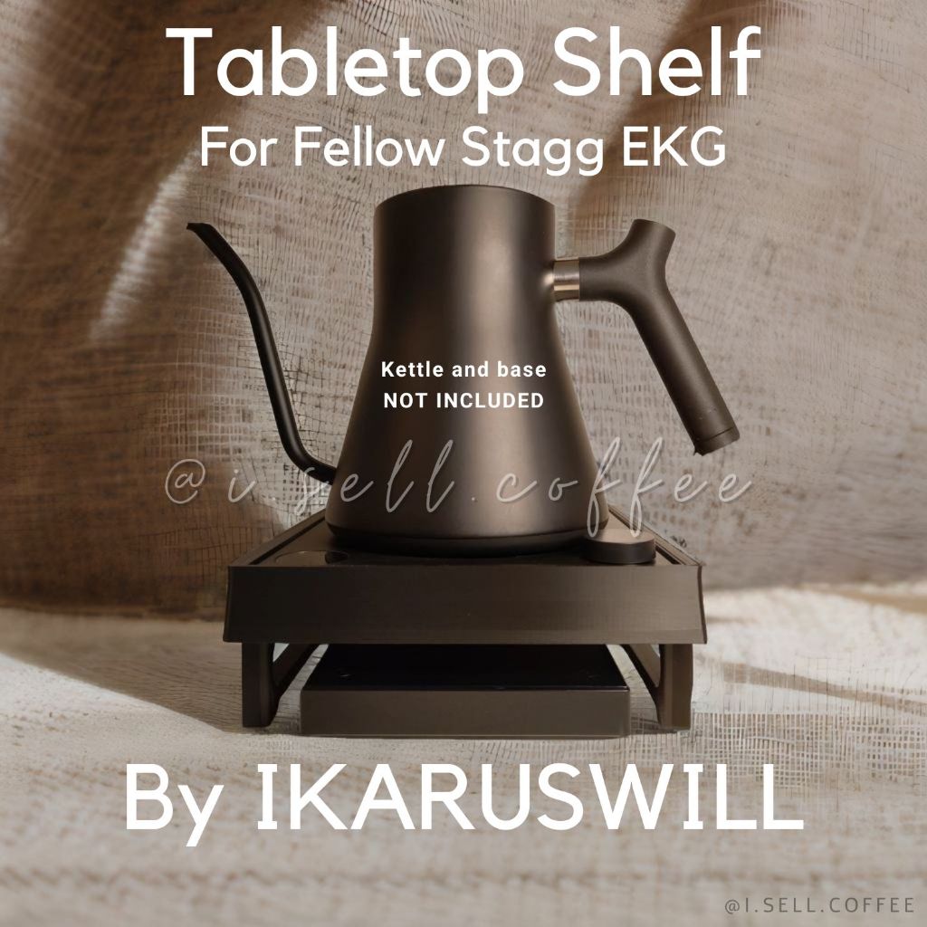 Tabletop Shelf for Fellow Stagg EKG/EKG Pro Kettle By IKARUSWILL ...