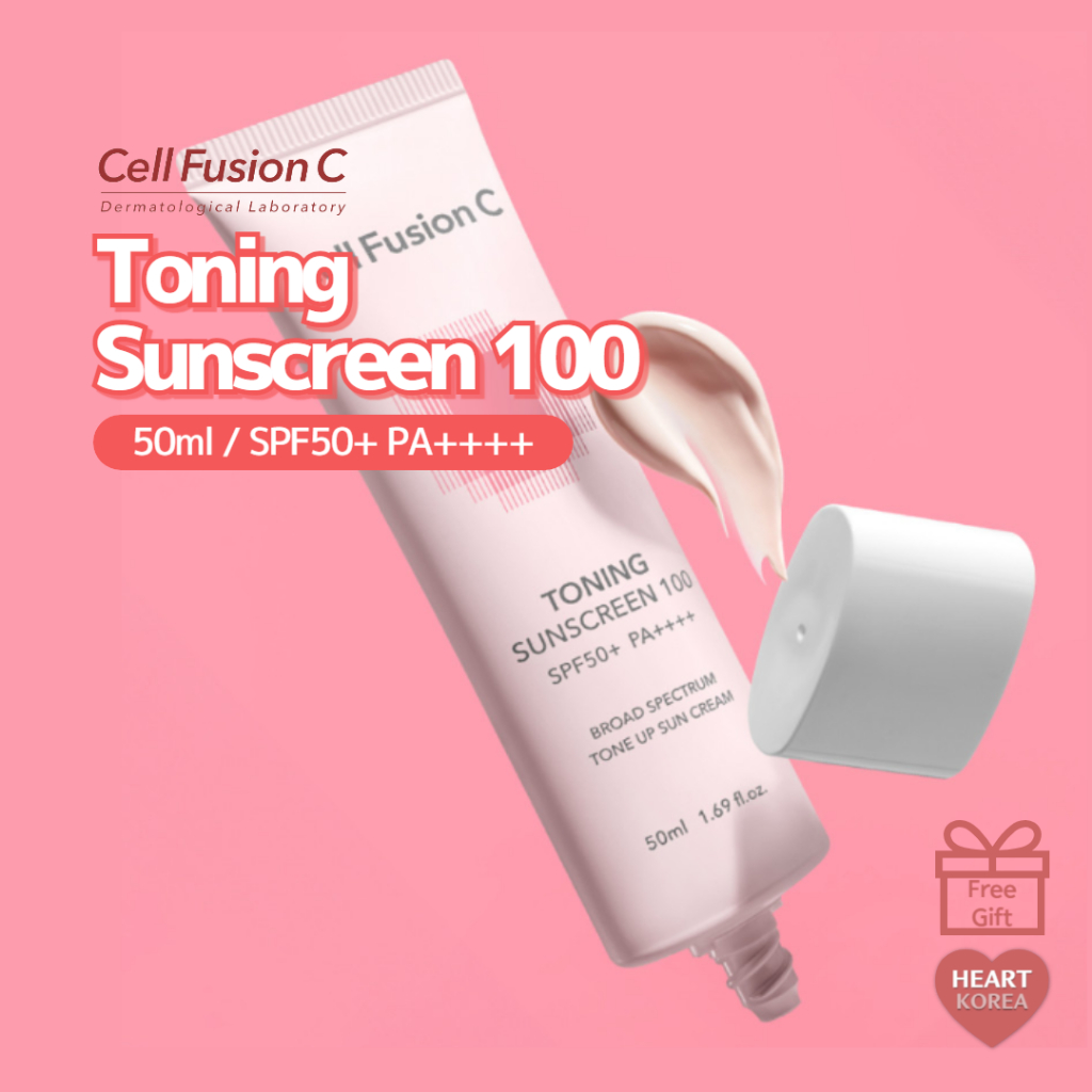 Cell Fusion C Toning Sunscreen 100 SPF50+/PA++++ 45ml (tone up ...