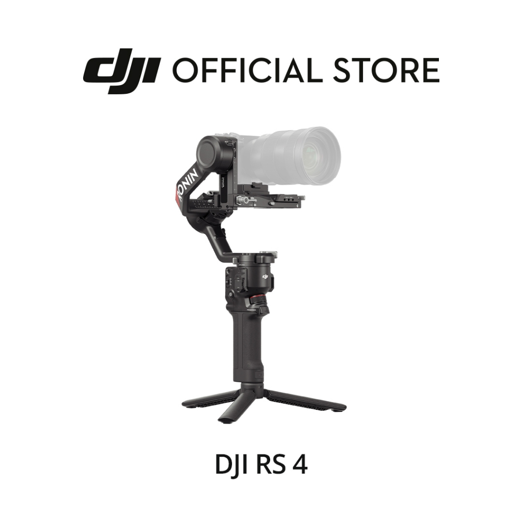 DJI RS 4 - Stabilizer | 2nd-Gen Native Vertical Shooting | Joystick ...