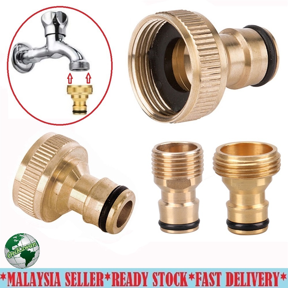 Water Tap Faucet Adaptor 1/2" (20mm) 3/4" (25mm) 1.22" (31mm) Quick ...