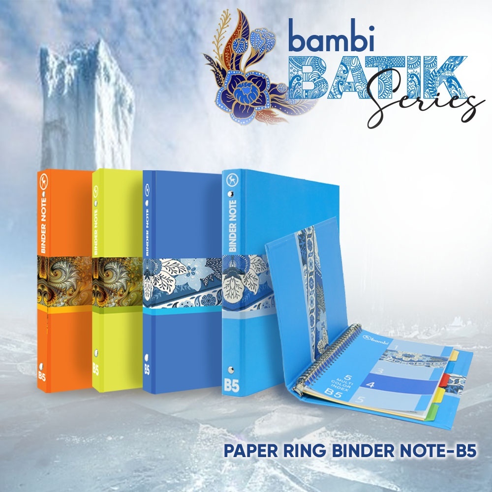 Bambi Binder Note Batik Series | Shopee Singapore