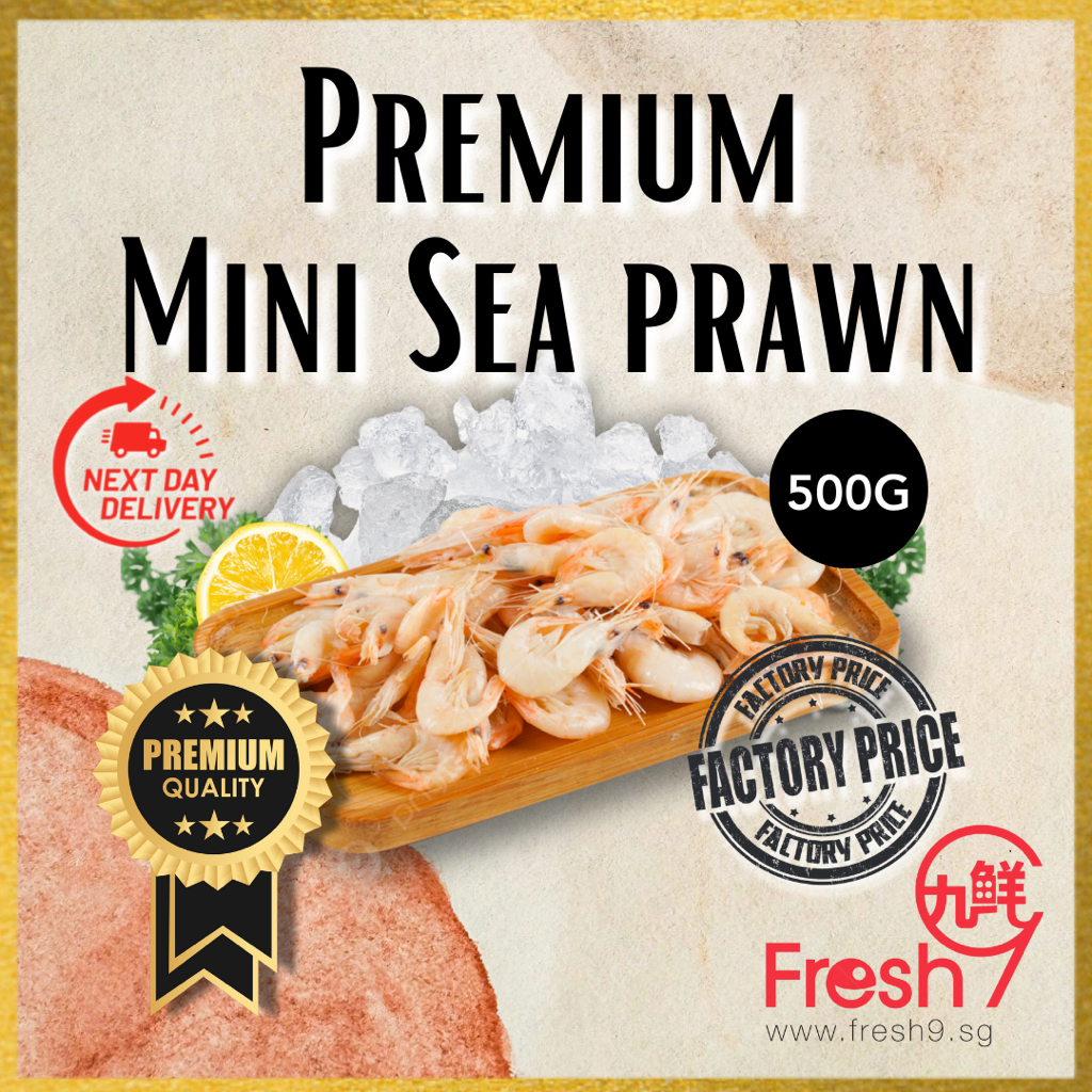 [Fresh9] Small Sea Prawn (500g/pkt) Seafood Malaysia | 小海虾 | Shopee ...