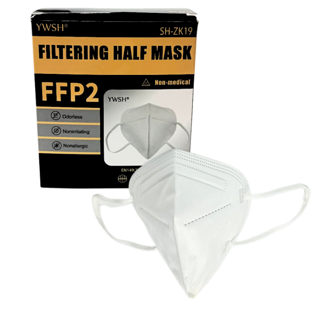 [SG STOCK] FFP2 FILTERING HALF MASK Odorless Nonirritating Nonallergic ...