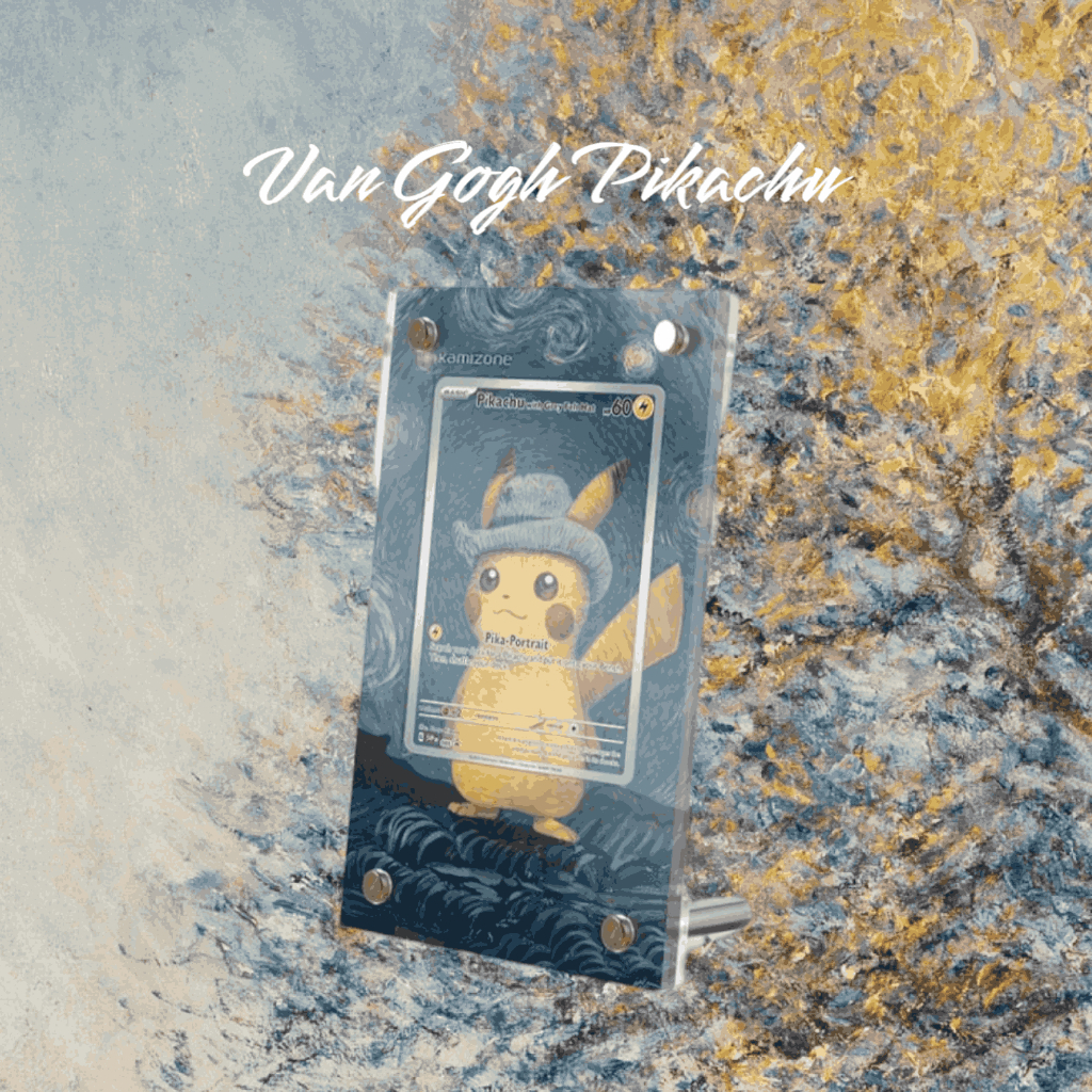 Pokemon TCG Extended Art Frame - Pikachu with Grey Felt Hat (Van Gogh ...