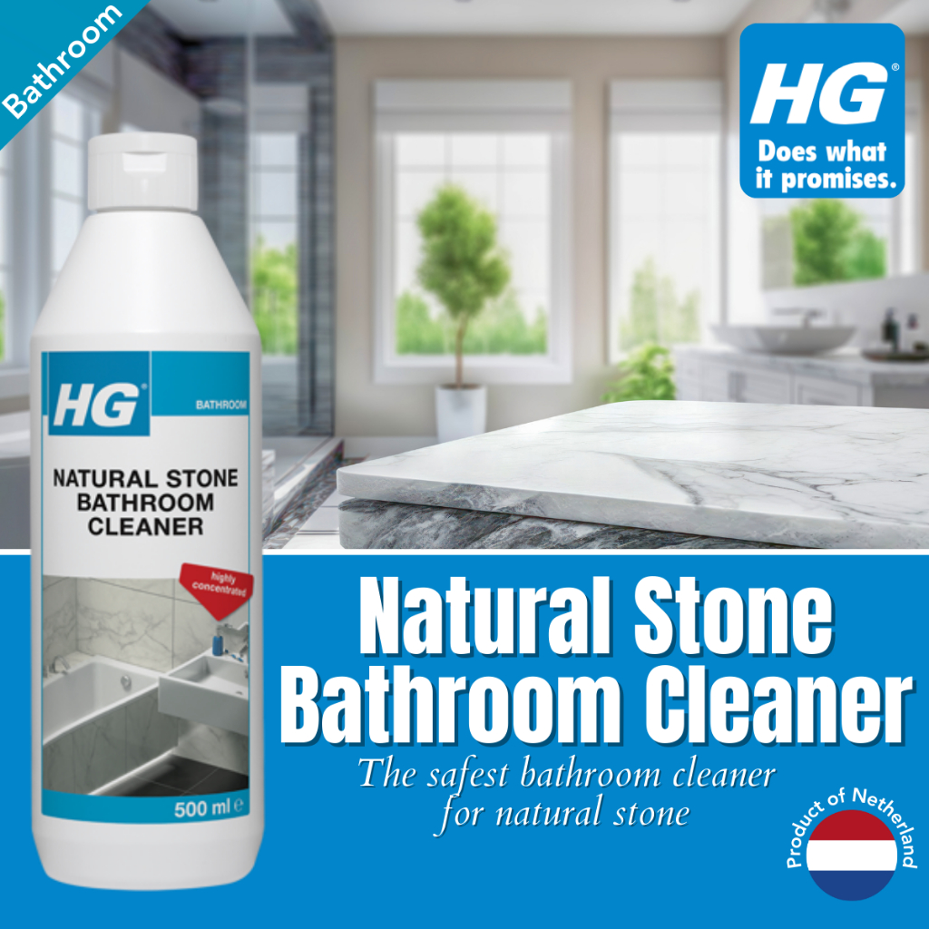 HG Natural Stone Bathroom Cleaner 500ml | Shopee Singapore