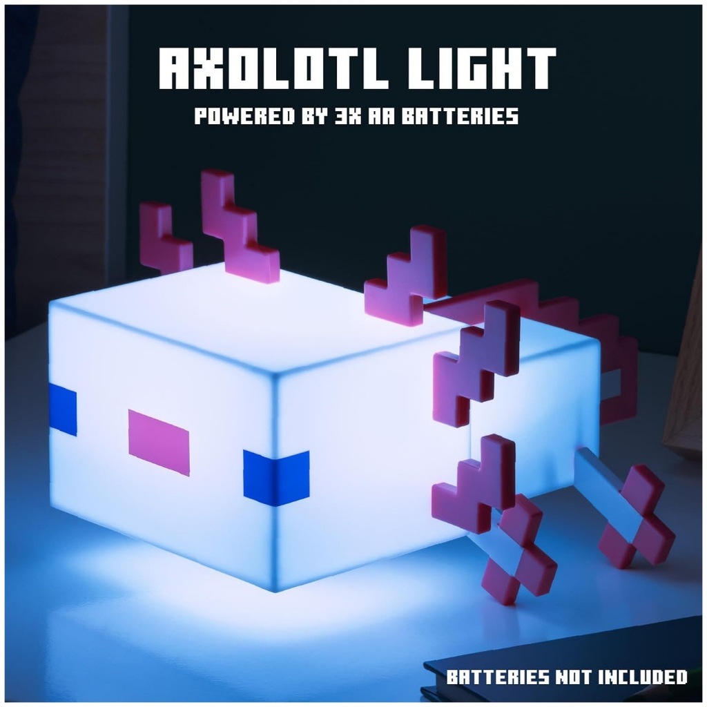 Paladone Minecraft Axolotl Light | Shopee Singapore
