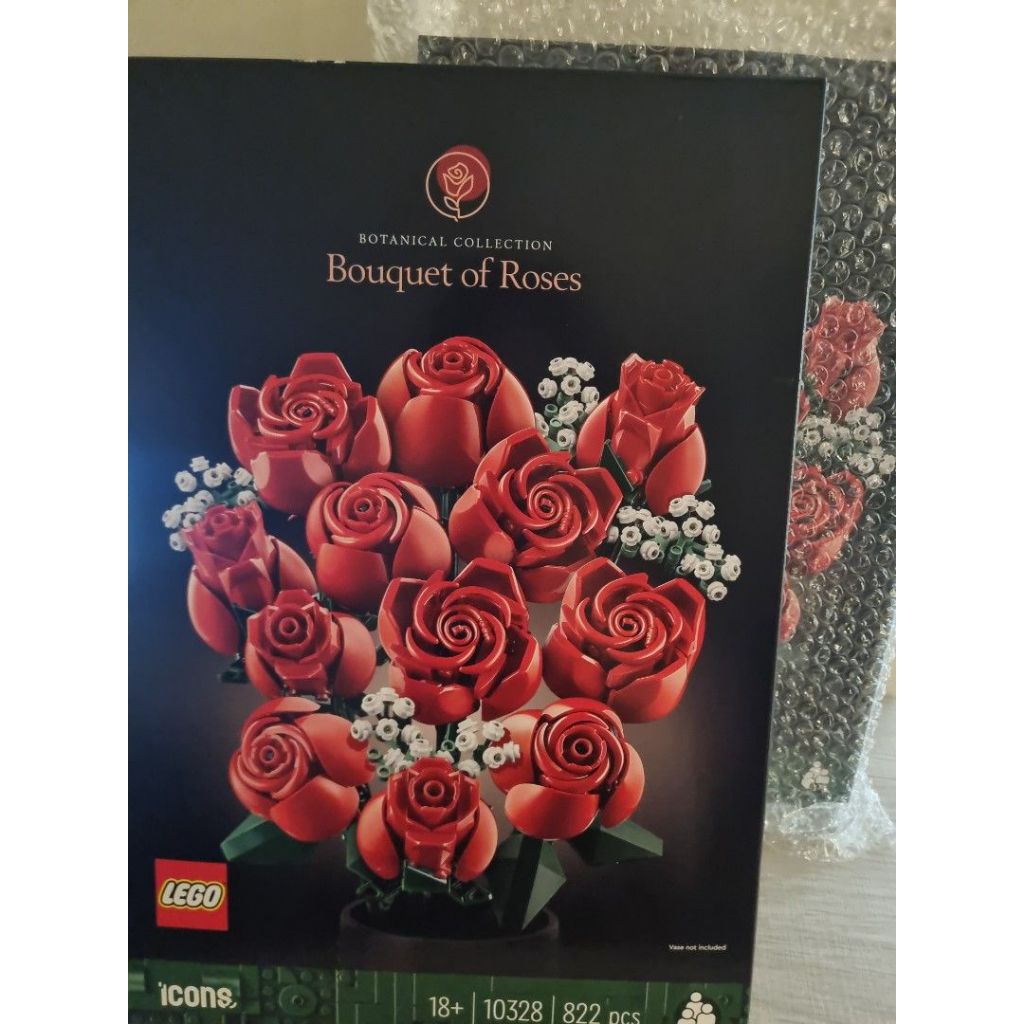 LEGO Icons 10328 Bouquet of Roses Building Set (822 Pieces) | Shopee ...