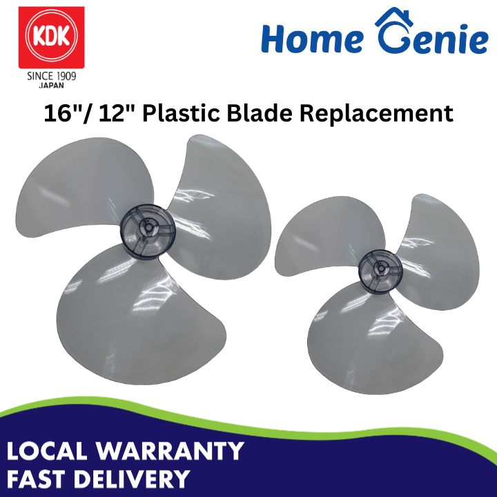 KDK Original Plastic Fan Blade Replacement 16 Inch / 12 Inch And ...