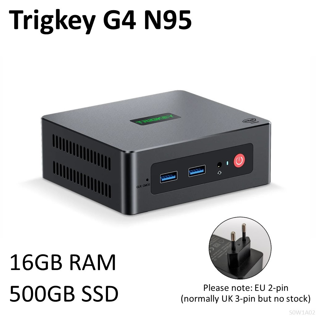 Trigkey G4 N95 or G4 N100, Mini PC Windows 11 Pro, 12th Generation ...