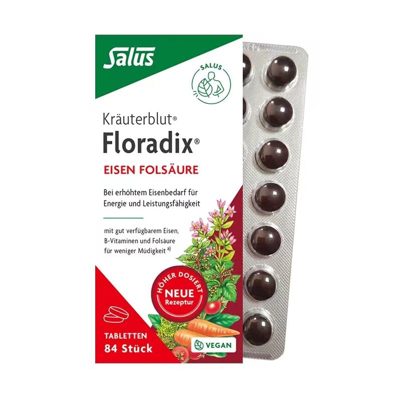 Salus Floradix Iron & Vitamin Tablets 84 Tablets(New packaging ...