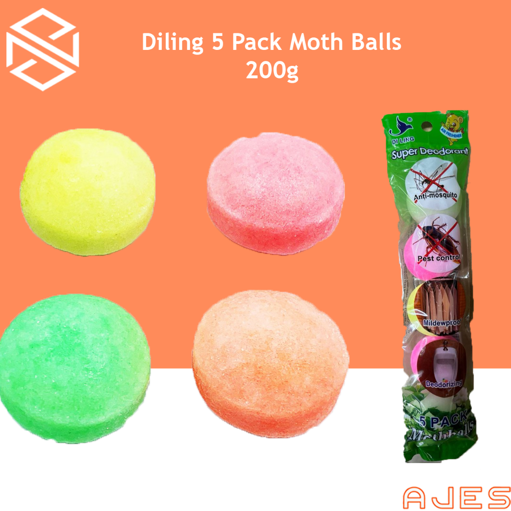 🔥Local Seller🔥 [5pc] Multipurpose Moth Ball Insect Repellent ...