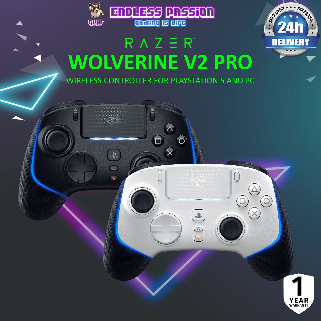 Razer Wolverine V2 Pro - Wireless Pro Gaming Controller for PS5 ...
