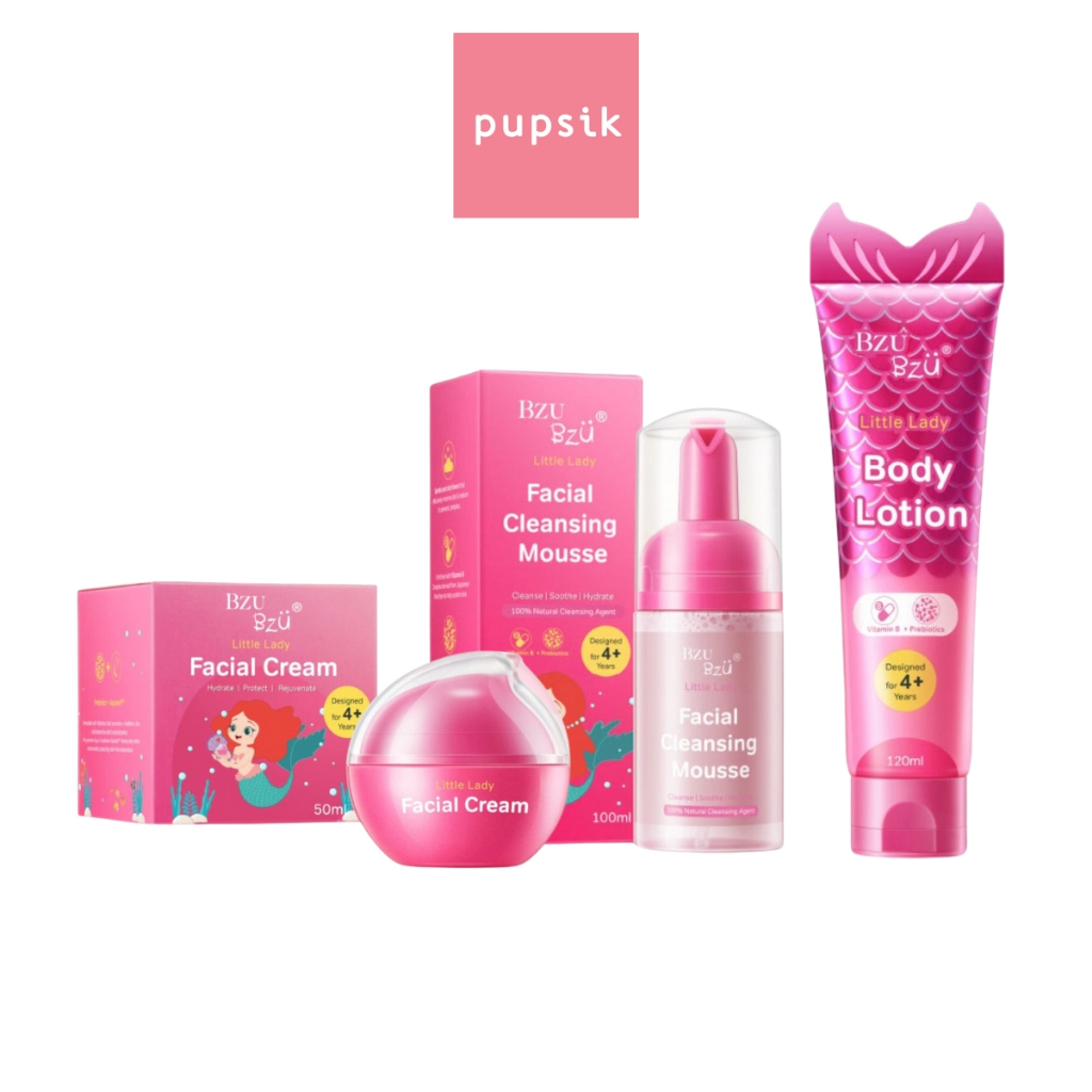 BZU BZU Little Lady Body Lotion / Facial Cream (3 Types) | Shopee Singapore